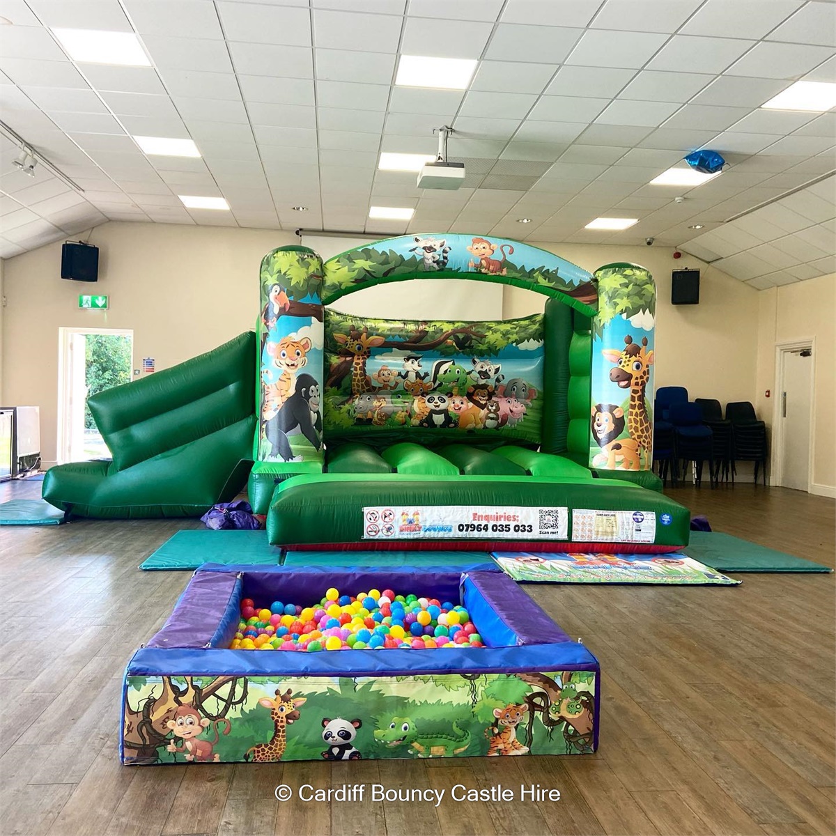 Bouncy Castle + Ball Pool Package Deals - Bouncy Castle Hire in Cardiff ...