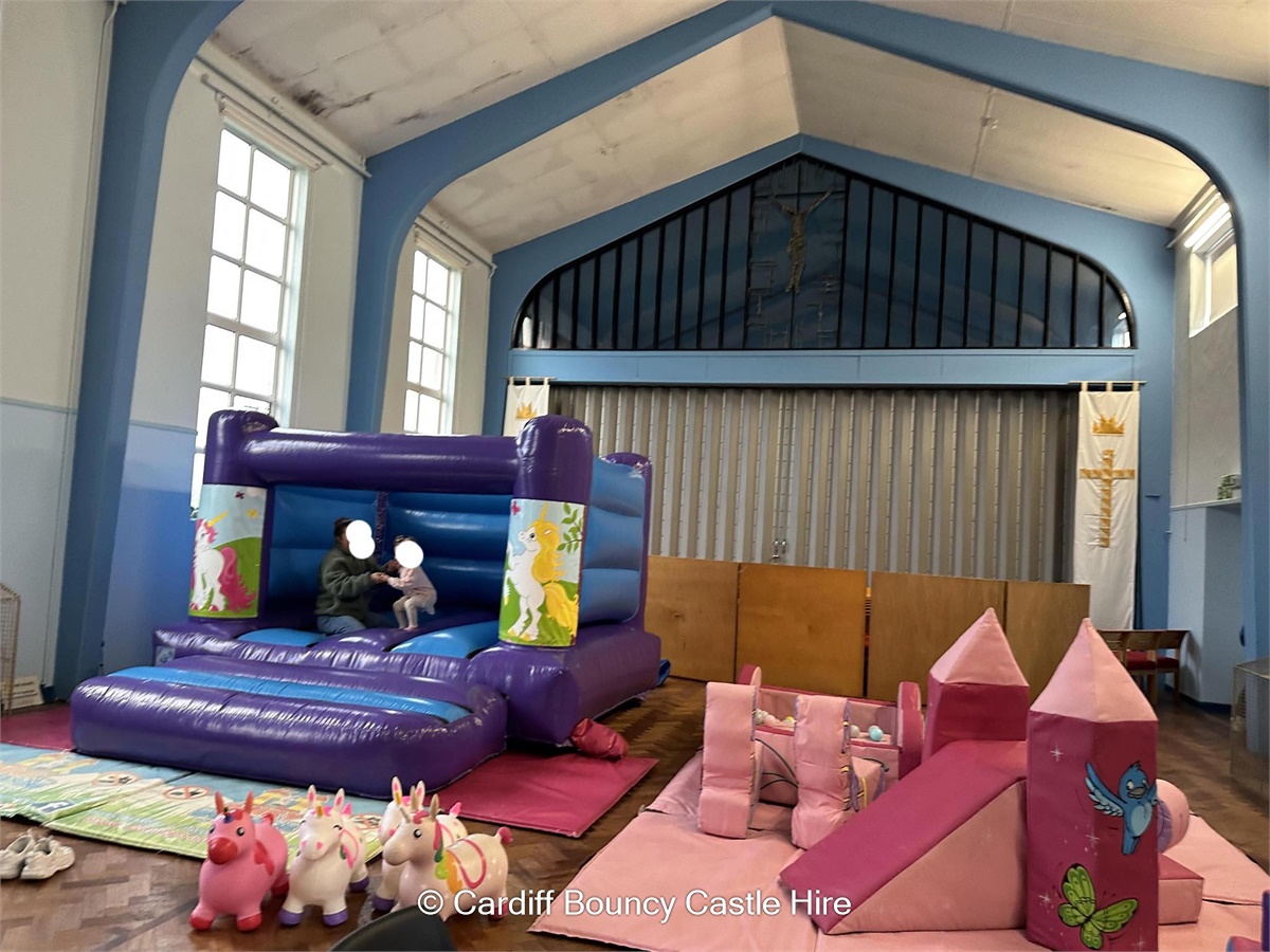 Unicorn Party Package 3 (Low Height) - Bouncy Castle Hire in Cardiff ...